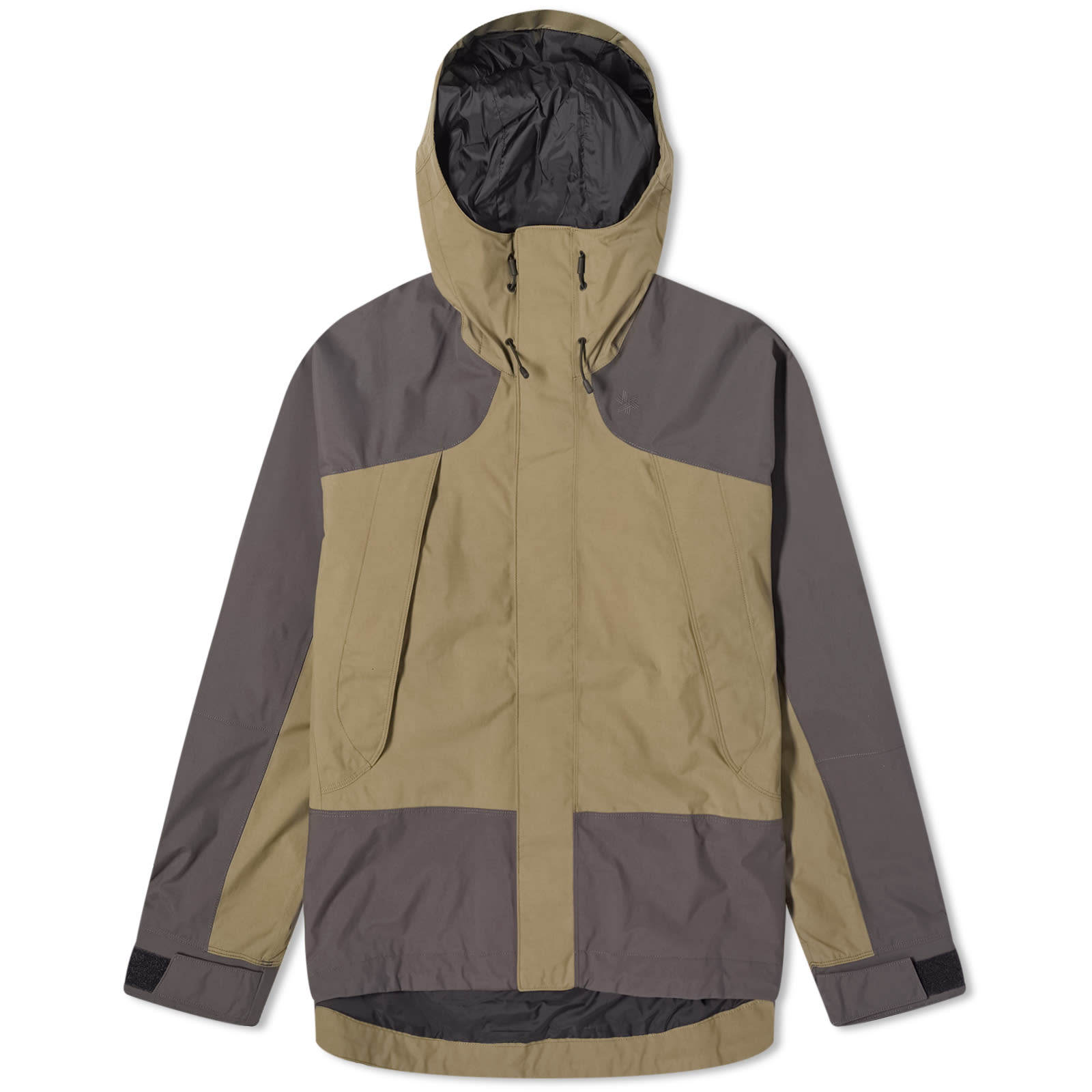 Goldwin Pertex Unlimited 2l Jacket In Deep Charcoal/Nutshell - 40